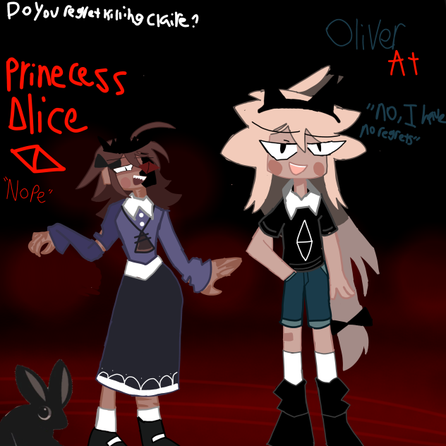 My Version of ∆lice and Oliver - ibisPaint