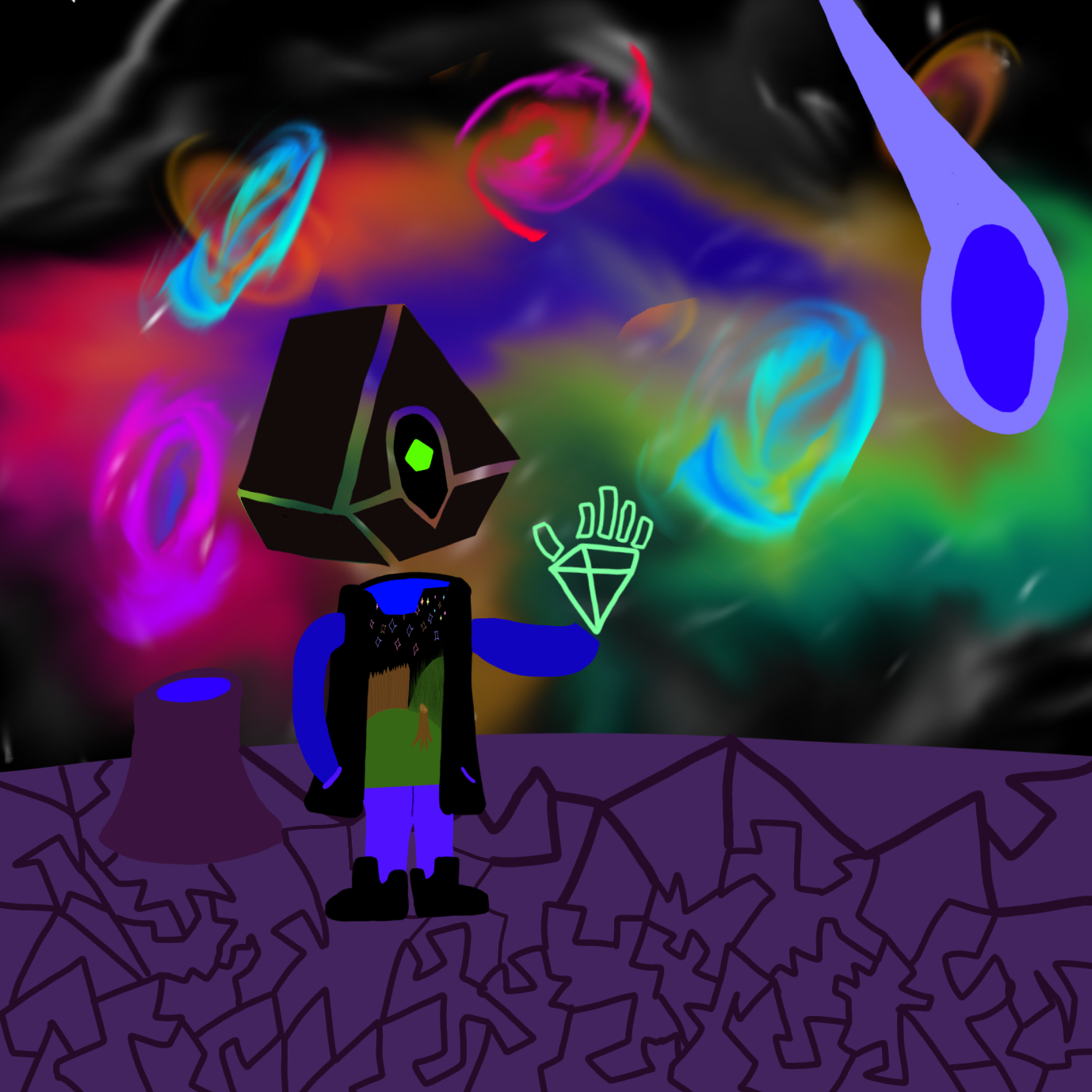 Aurora's vision - ibisPaint