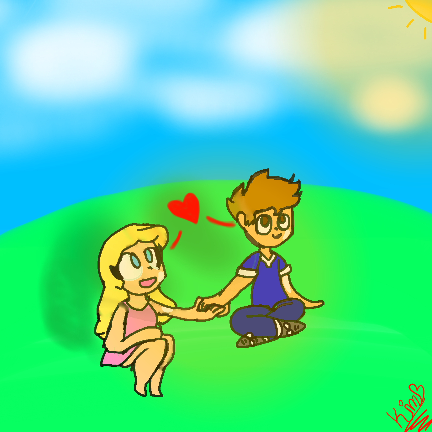 Blind Couple - ibisPaint