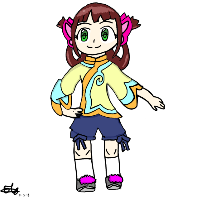 Lilia from Monster Hunter Stories - ibisPaint