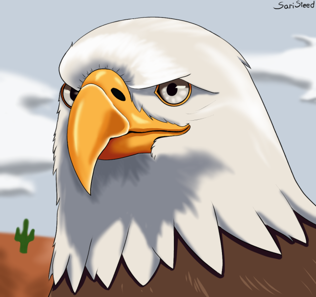eagle - ibisPaint