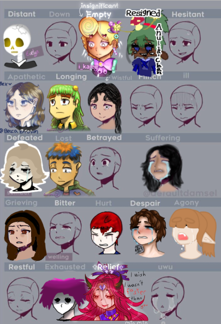 CALEB! sadnesses. (anyone can join!) - ibisPaint