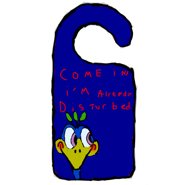 Rocky Roadrunner Doorhanger - ibisPaint