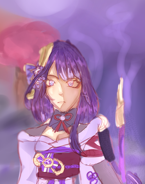 Raiden Ei - ibisPaint