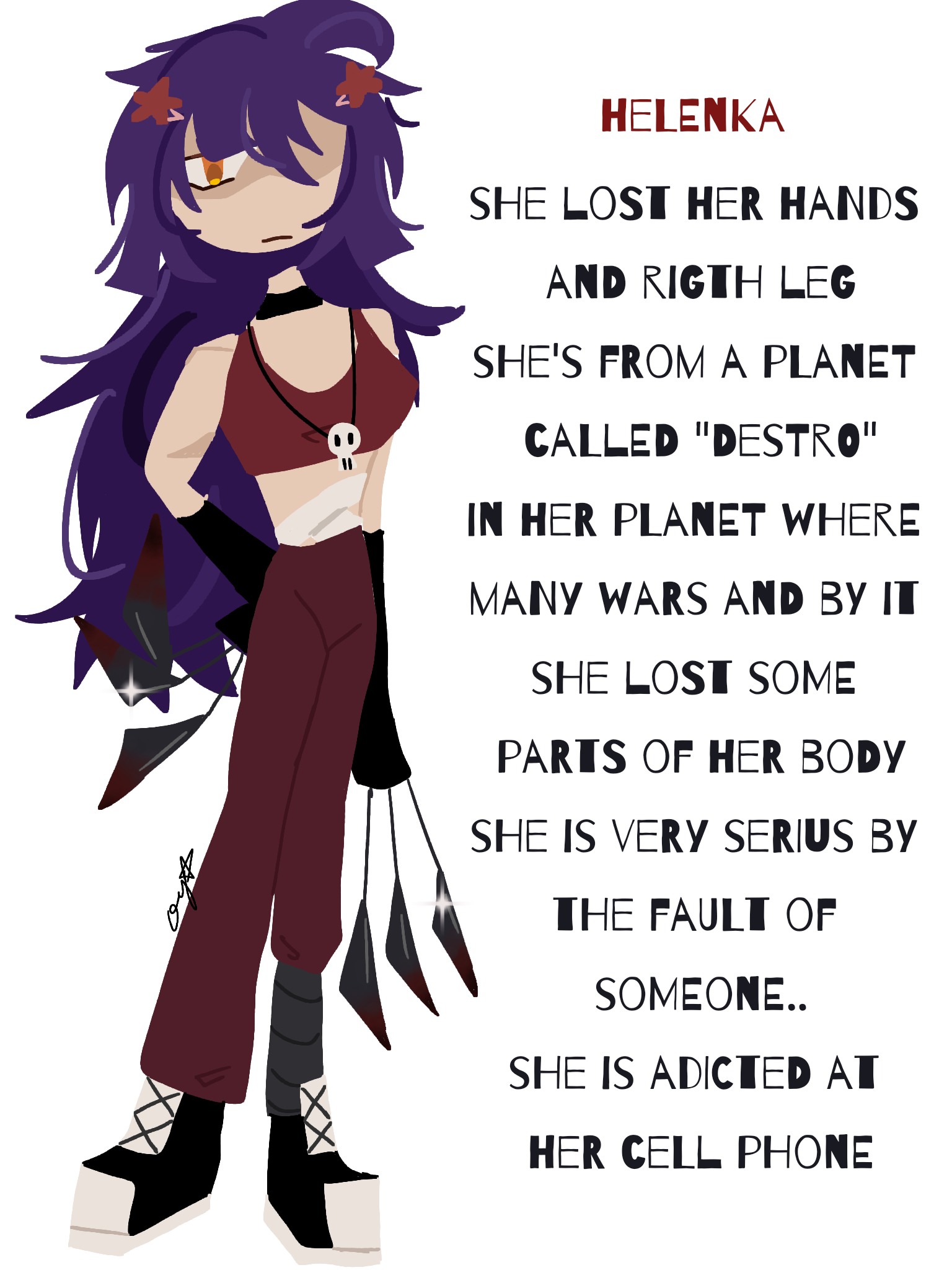 ficha tecnica de Helenka - ibisPaint