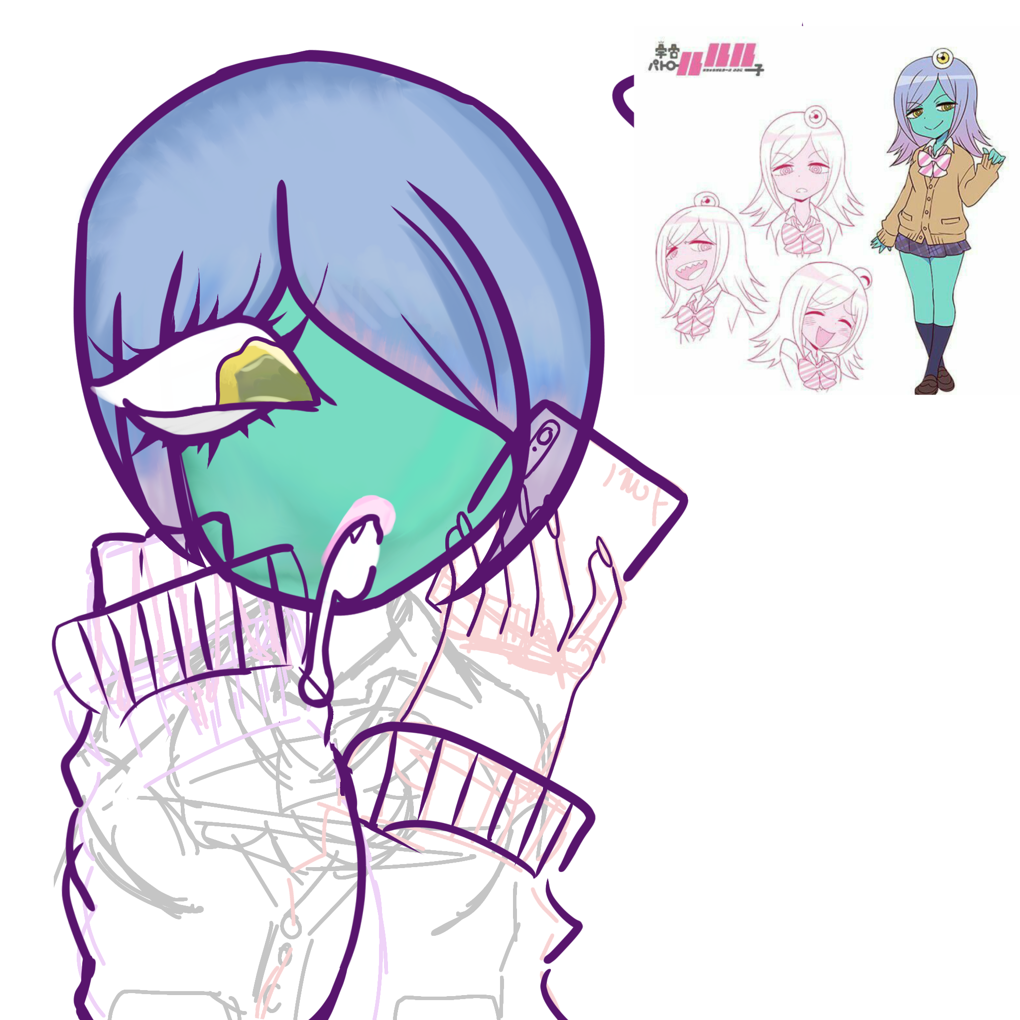 wip random alt girls - ibisPaint