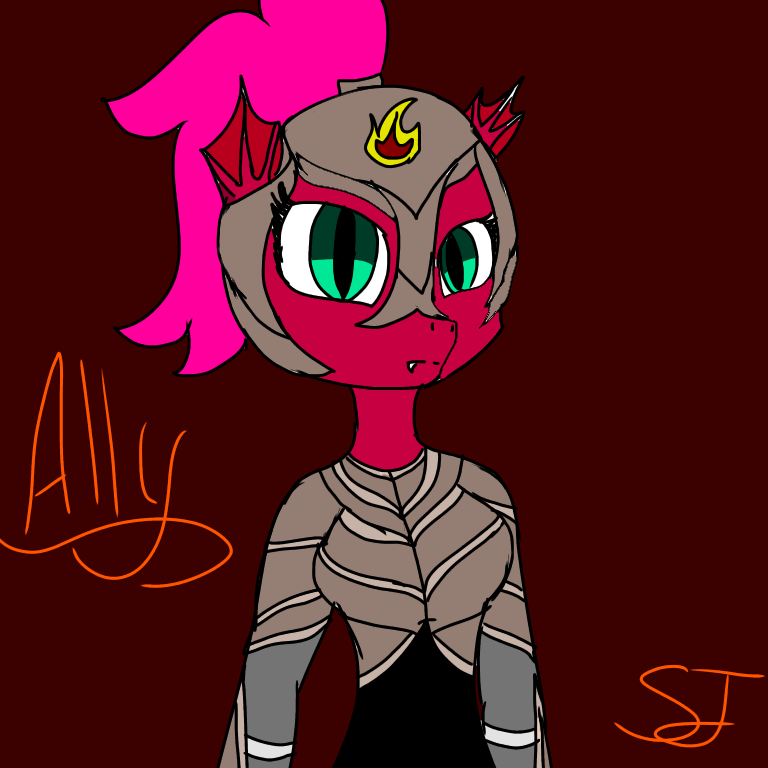 meet ally - ibisPaint