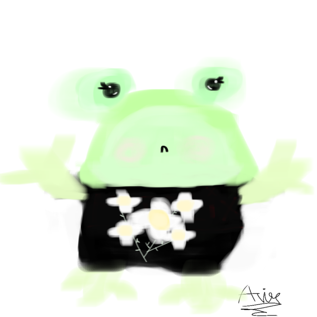 flower frogge~ - ibisPaint
