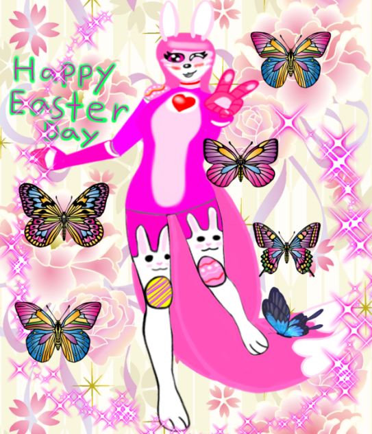 Happy Easter Day 🐰🐣 - ibisPaint