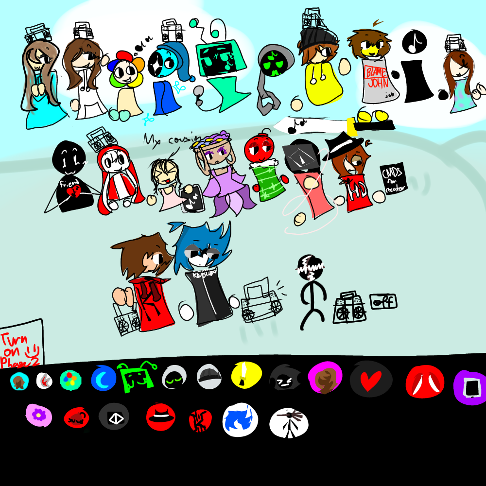 Sprunki 2013 AU - ibisPaint