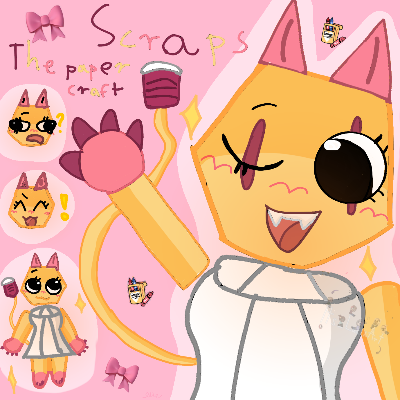 Scraps Fanart!💫 - ibisPaint