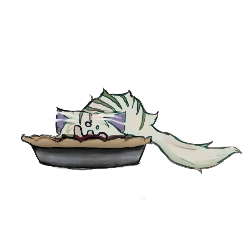 Cherry grape pie - ibisPaint