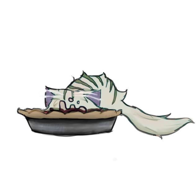 Cherry grape pie - ibisPaint