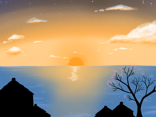 sunset - ibisPaint