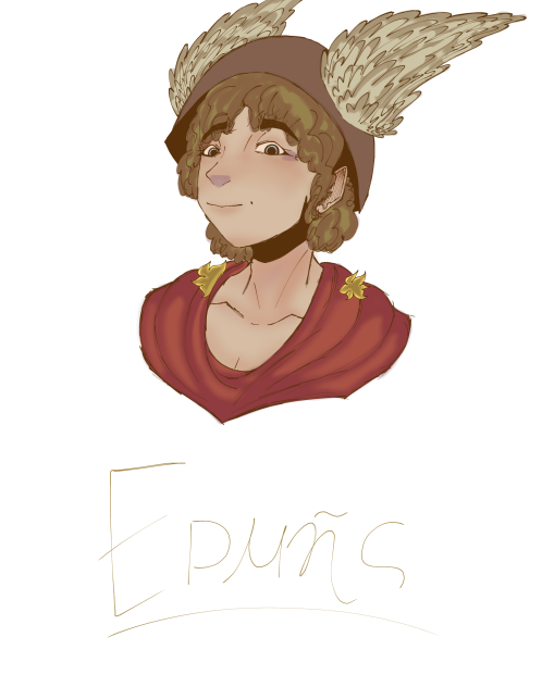 I'm back and I drew Hermes (reup) - ibisPaint