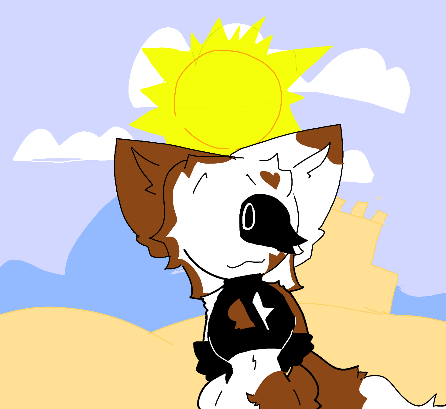 the beach - ibisPaint