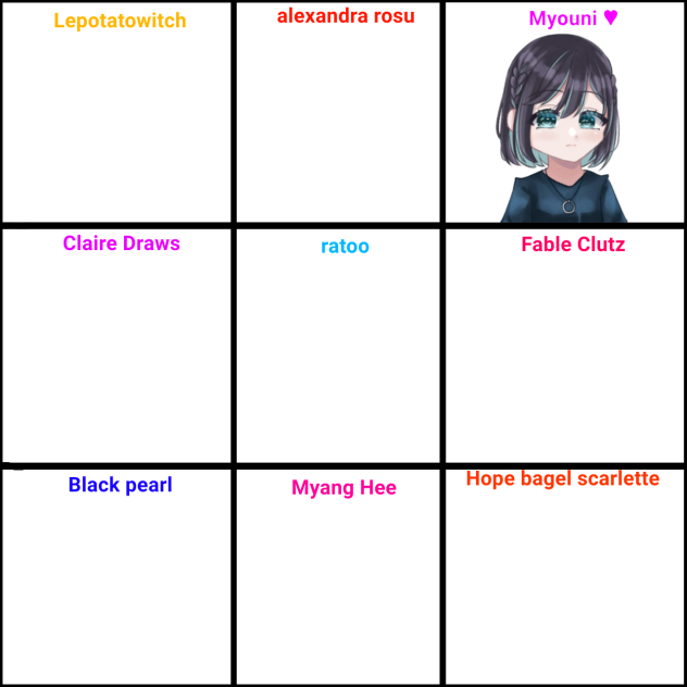 Dana’s fav artists collab ^^ - ibisPaint