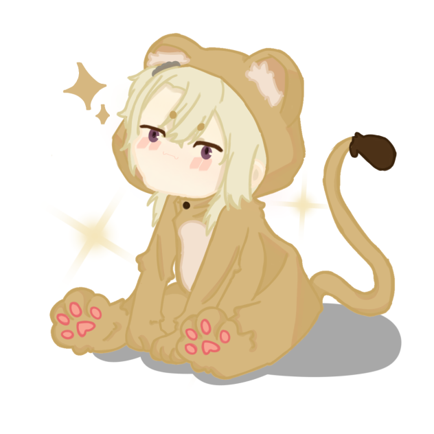 Luca as a lion cub ig - ibisPaint