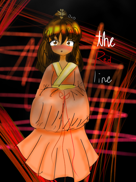 The red line - ibisPaint