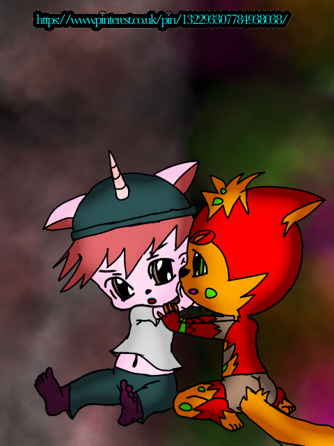 the orange and the pan - ibisPaint