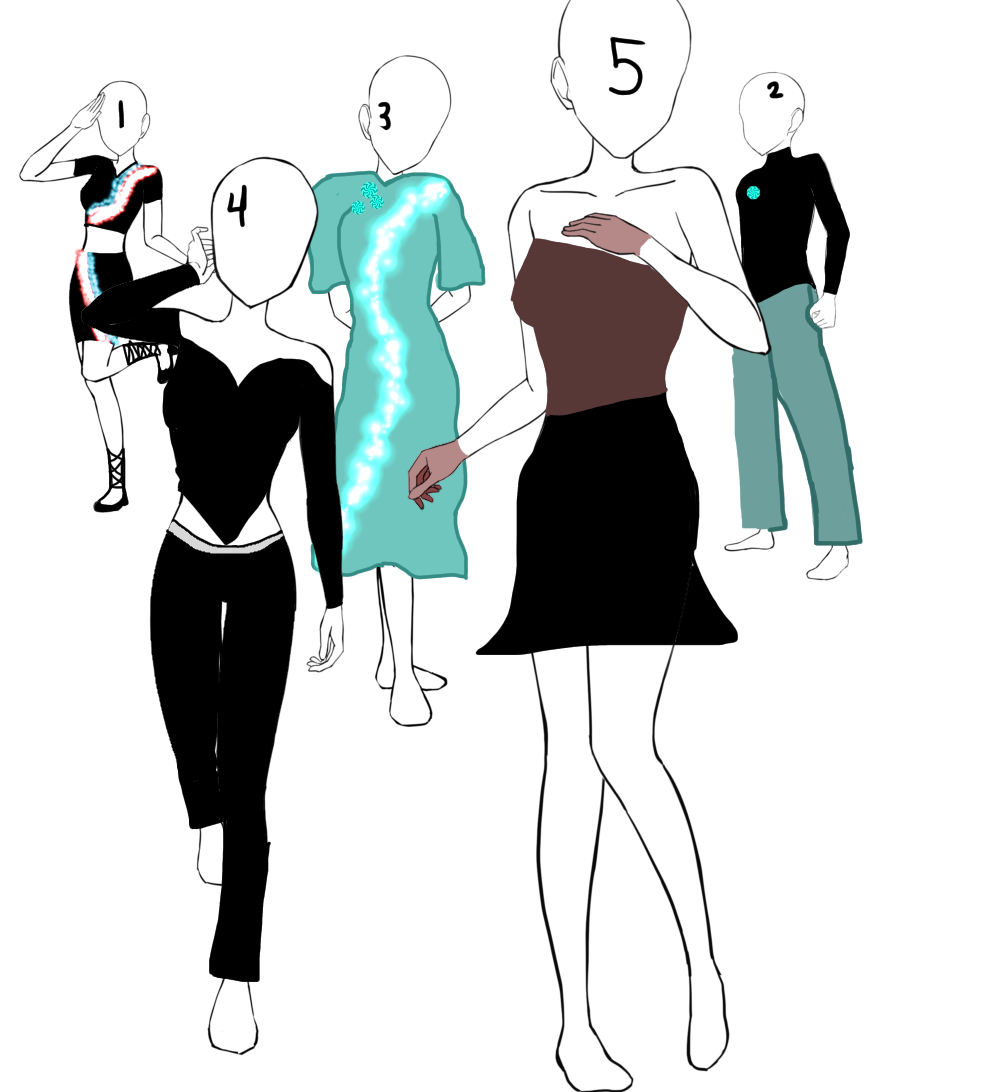 more outfits - ibisPaint