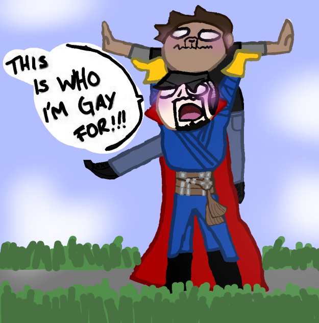 IronStrange a r t - ibisPaint