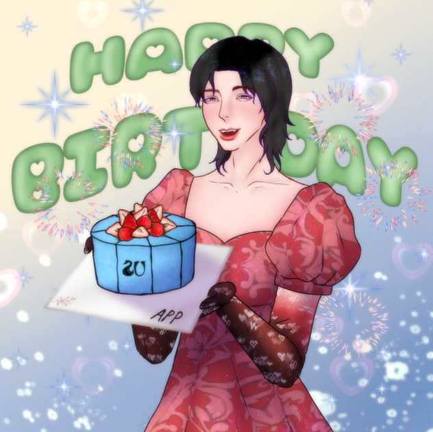 birthday present - ibisPaint