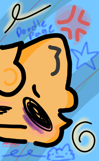 Grumpy cat - ibisPaint