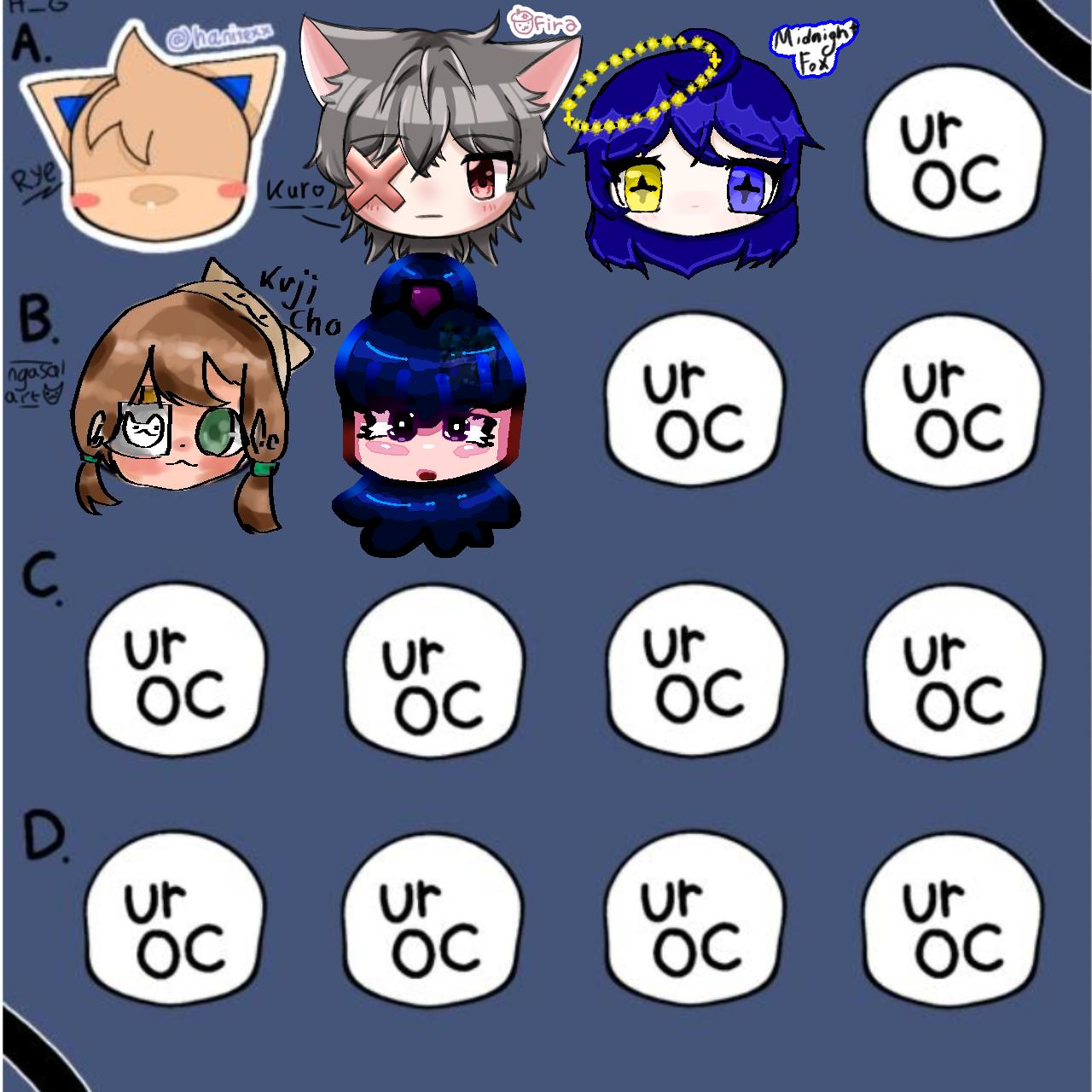 Oc face collab - ibisPaint