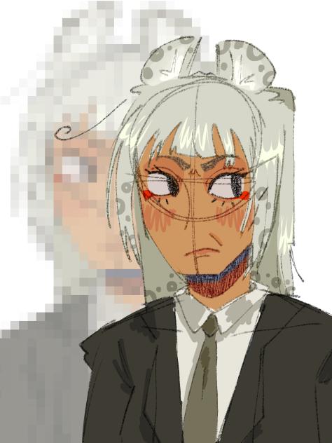 the coolest alien hunter B) - ibisPaint