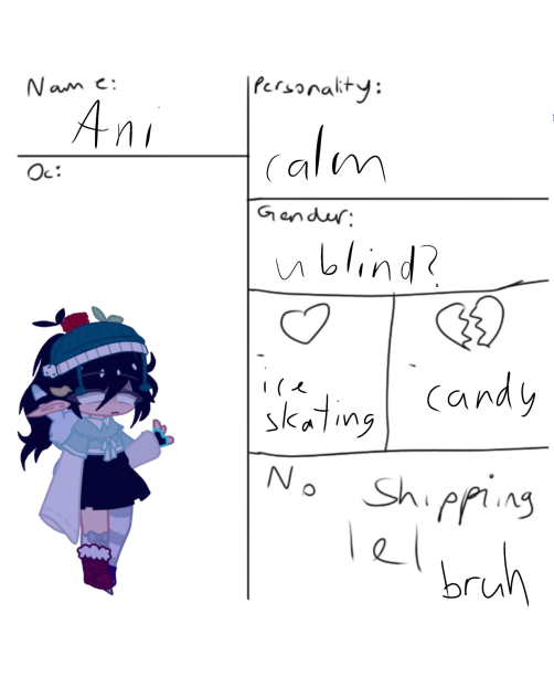 oc sheet - ibisPaint