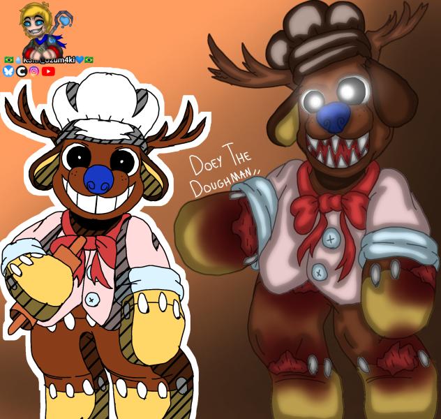 Doey The Doughman - Poppy Playtime 4 - ibisPaint