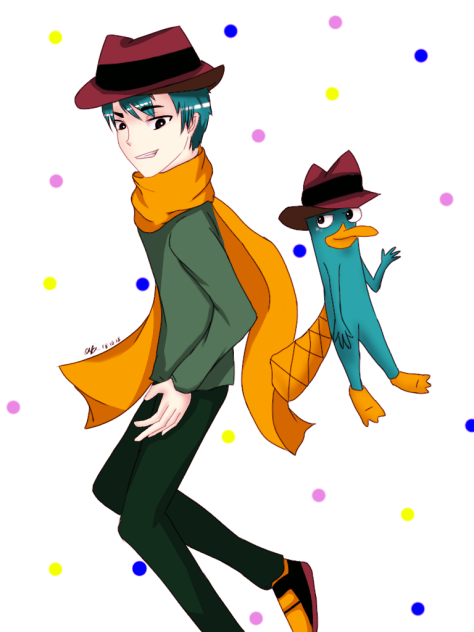 PERRY THE PLATYPUS - ibisPaint