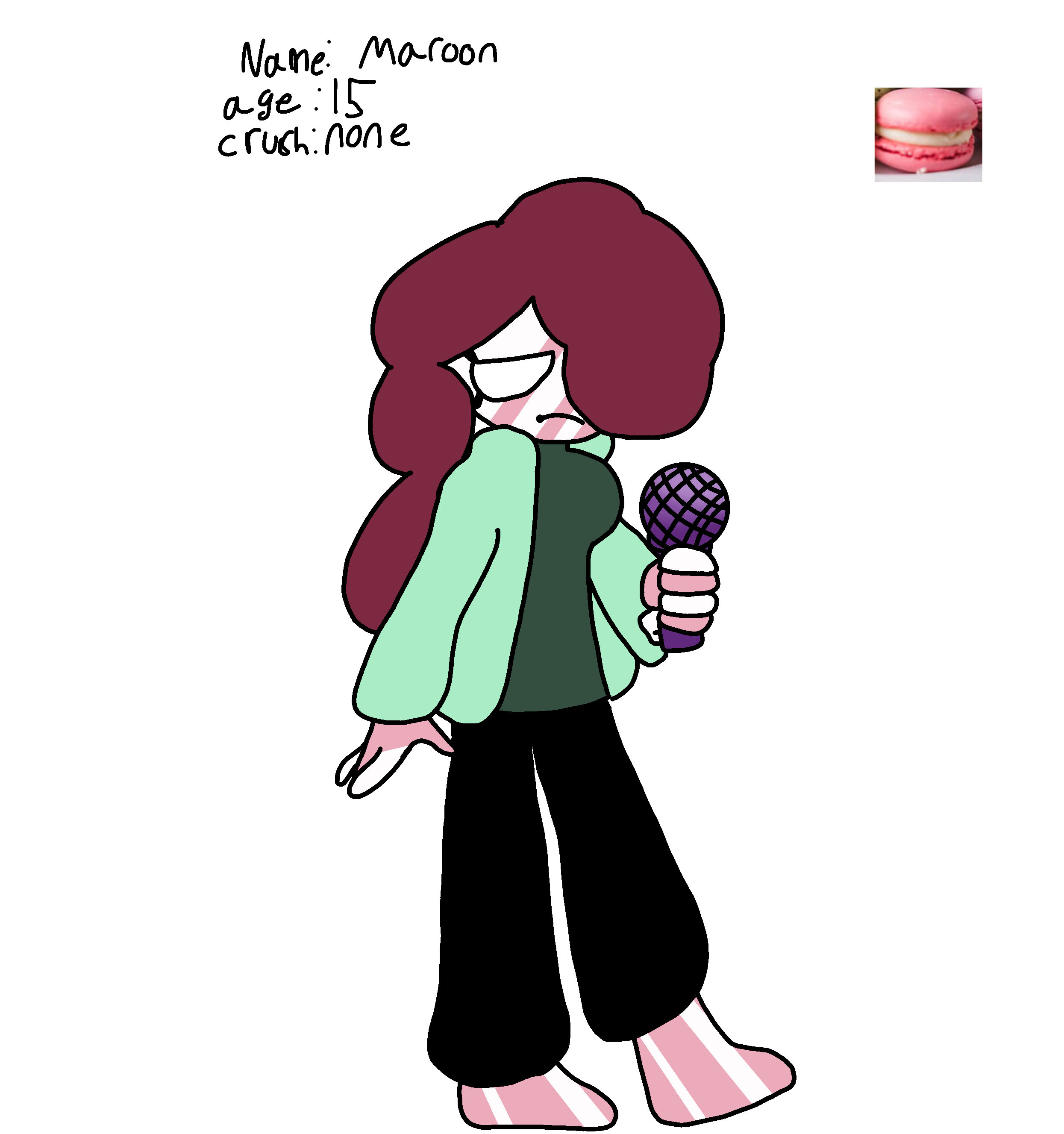 Maroon fnf - ibisPaint