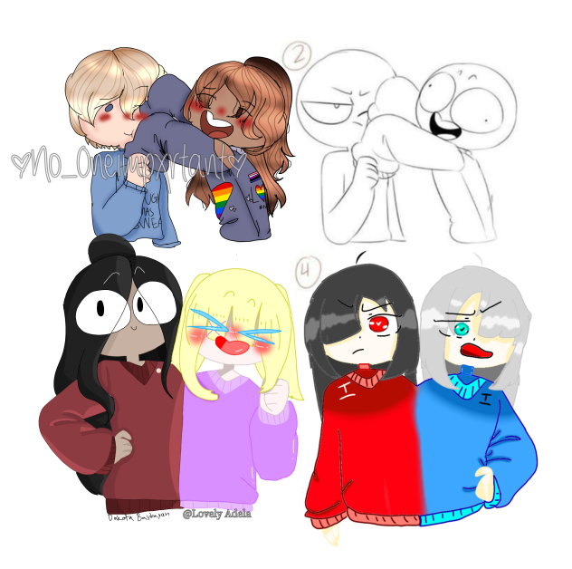 Sweater Collab With My Crush Irl - ibisPaint