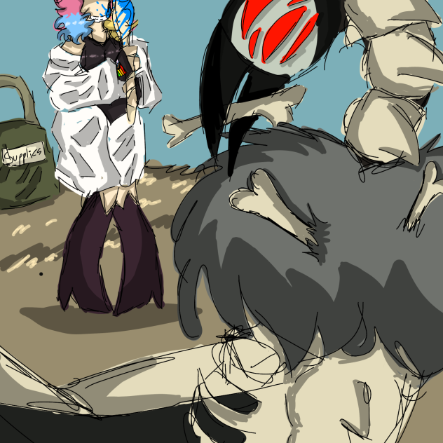 rose meets greed - ibisPaint