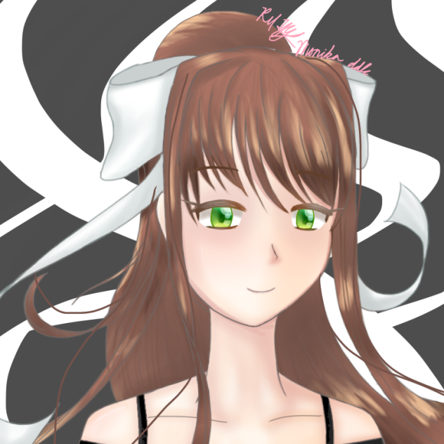 Monika 모니카 ddlc - ibisPaint
