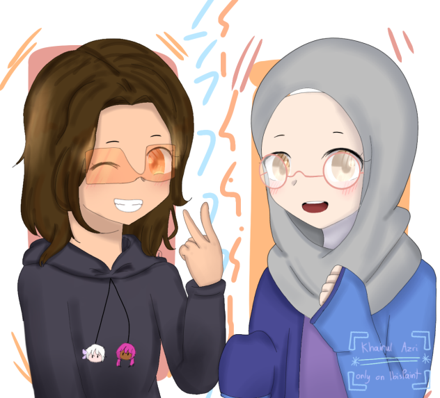 Aruba and Maddy!! - ibisPaint