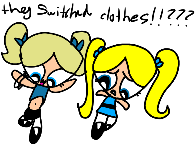 They switched clothes!!!!! - ibisPaint