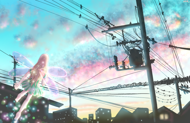 暁のフェアリーロード（fairy road of daybreak） - ibisPaint