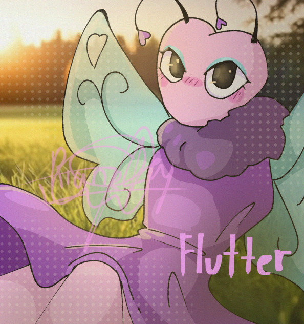 Flutter from Dandy's world! - ibisPaint