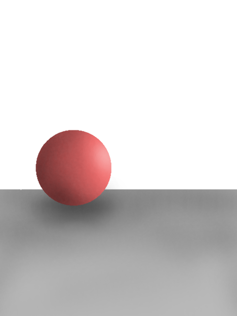 red ball - ibisPaint