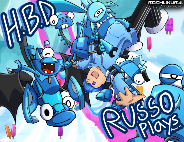 RussoPlays Birthday (2024) - ibisPaint