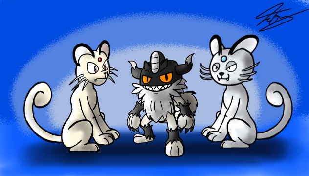 Persian and Perrserker - ibisPaint