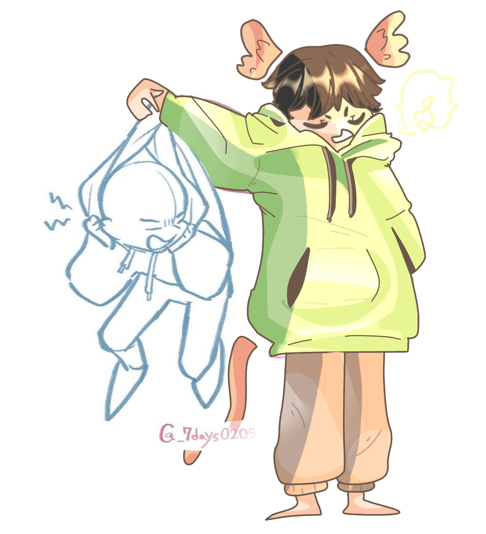 I need a gf or bf for him - ibisPaint