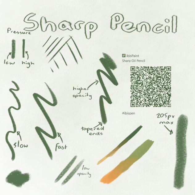 Sharp Pencil - ibisPaint