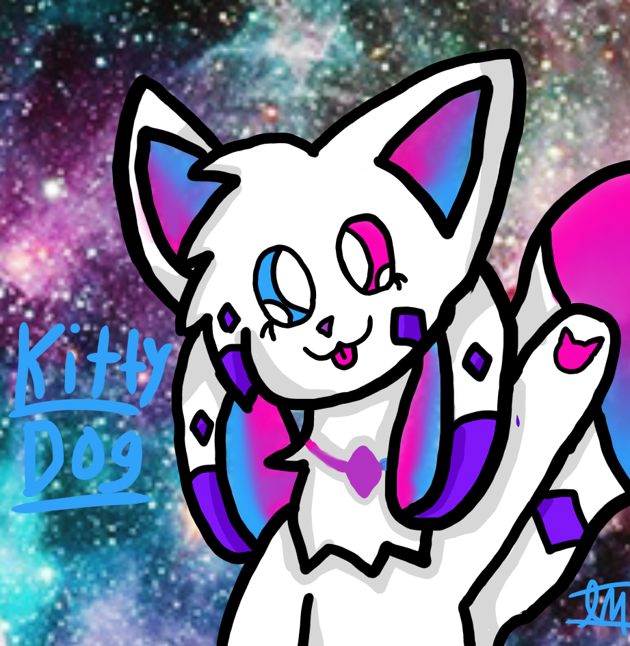 Kittydog art! - ibisPaint