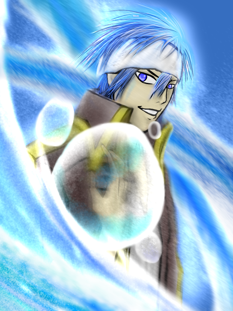 Aqua-ruler - ibisPaint