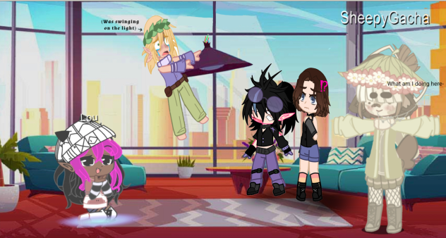 Living room collab - ibisPaint