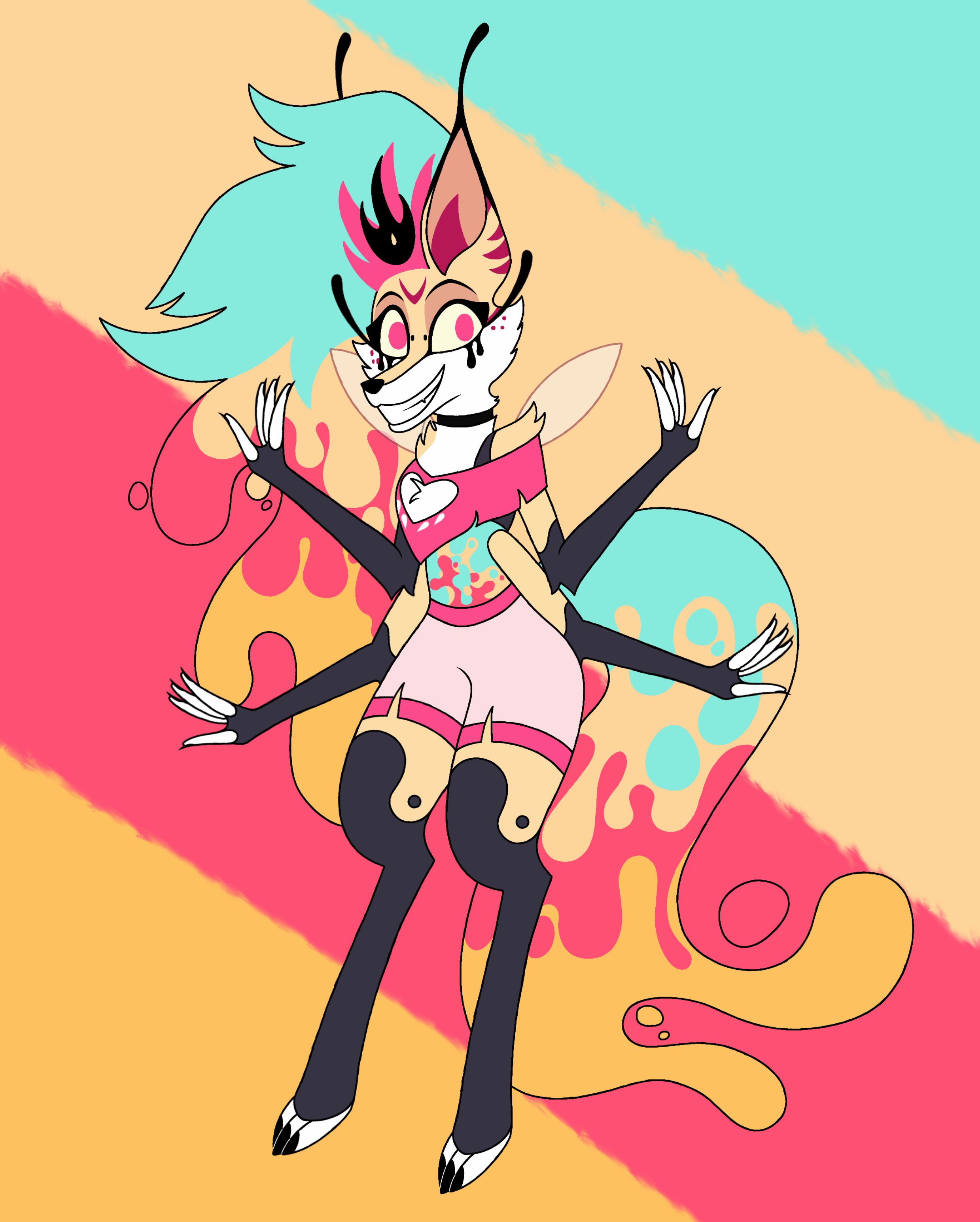 Queen Bee (helluva boss fanart) - ibisPaint